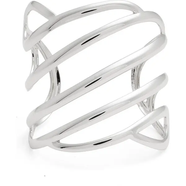 Nordstrom Multiband Cuff Bracelet - Silver