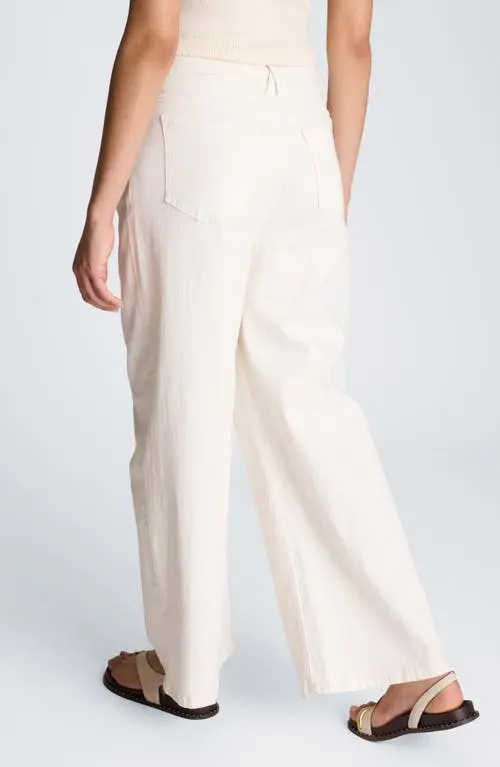 KENNETH COLE Adjustable Waist Wide Leg Pants