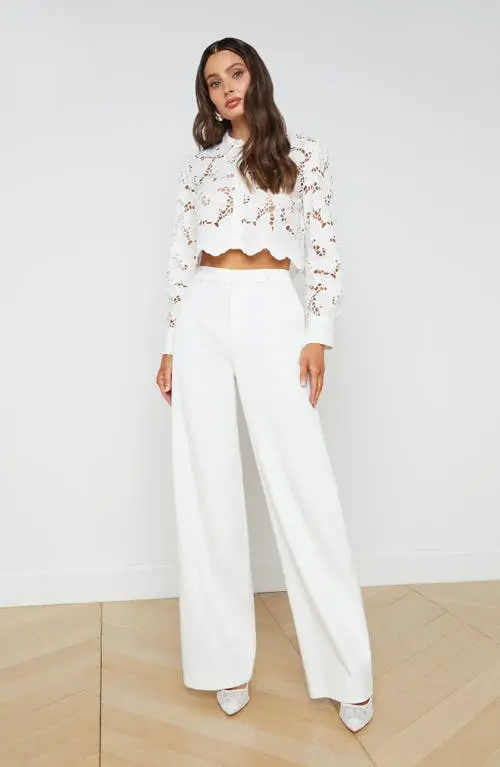 L'Agence Livvy Straight Leg Pants