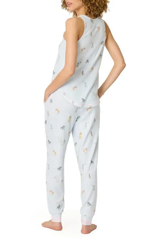 PJ Salvage Bark Park Peached Jersey Pajamas