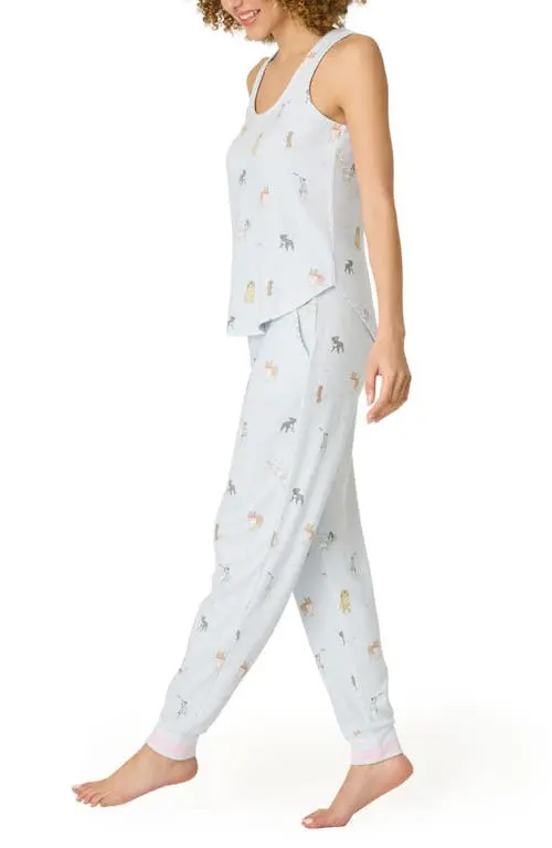 PJ Salvage Bark Park Peached Jersey Pajamas