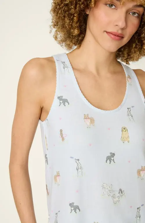 PJ Salvage Bark Park Peached Jersey Pajamas