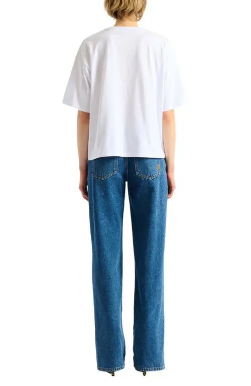 Balmain Printed Flower T-shirt