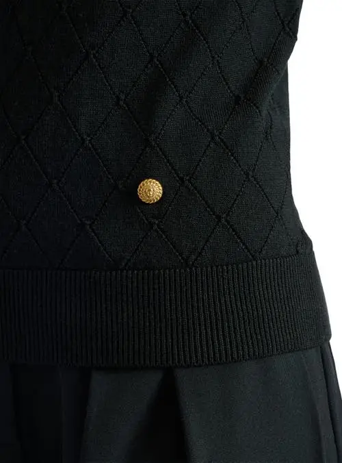 Balmain Sleeveless Knit Top
