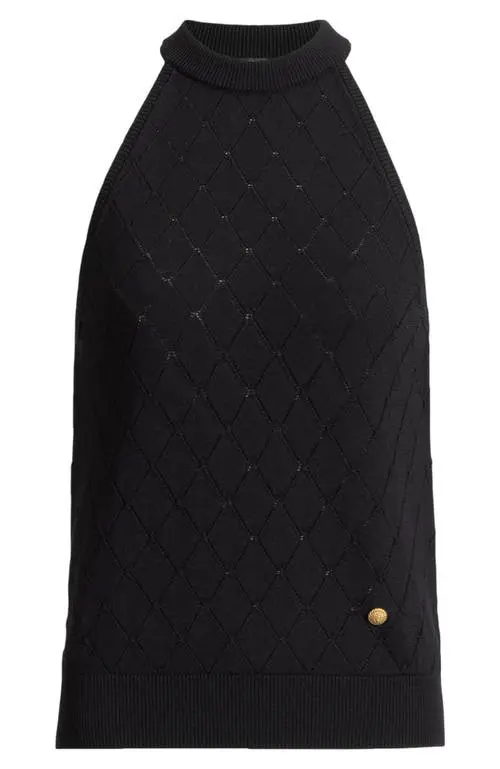 Balmain Sleeveless Knit Top