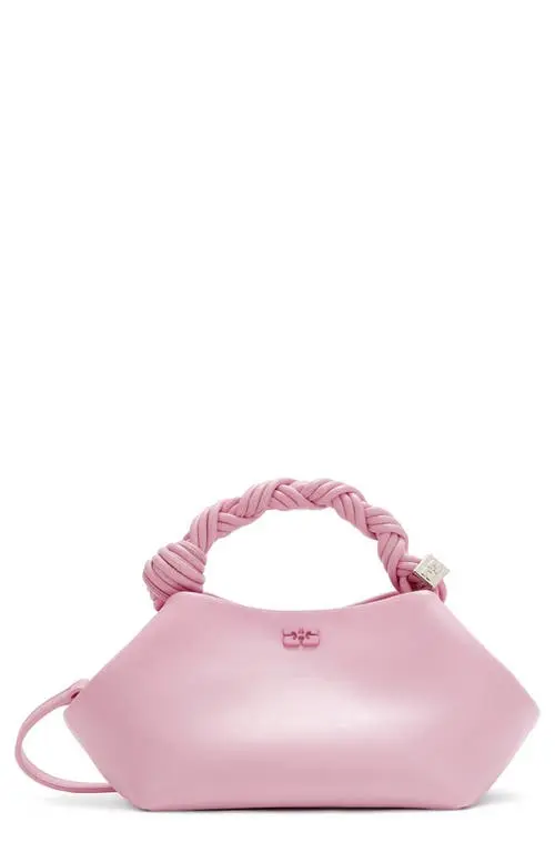 GANNI Small Bouclette Top Handle Bag - Pink Nectar