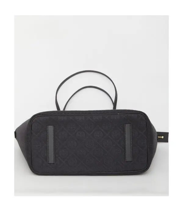 Tory Burch T Monogram Zip-up Tote Bag