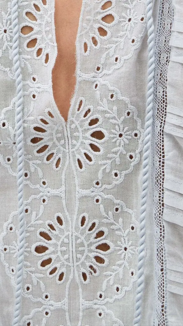 Isabel Marant Étoile Preya Ruffled Cotton Mini Dress