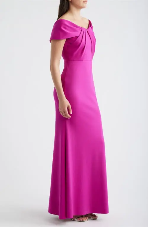 Eliza J Off-the-shoulder Mermaid Gown