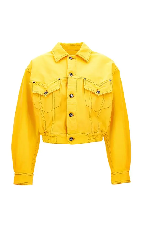 Versace Long-sleeve Denim Jacket