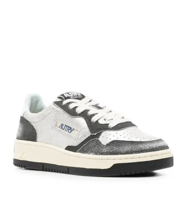 AUTRY Medalist Metallic-effect Sneakers