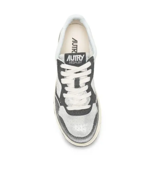 AUTRY Medalist Metallic-effect Sneakers