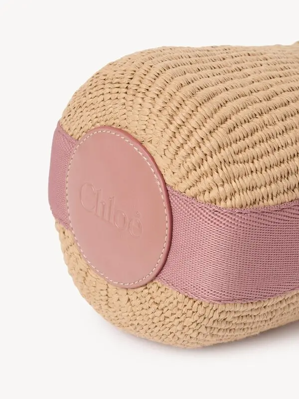 Chloé Woody Drawstring Small Basket Bag
