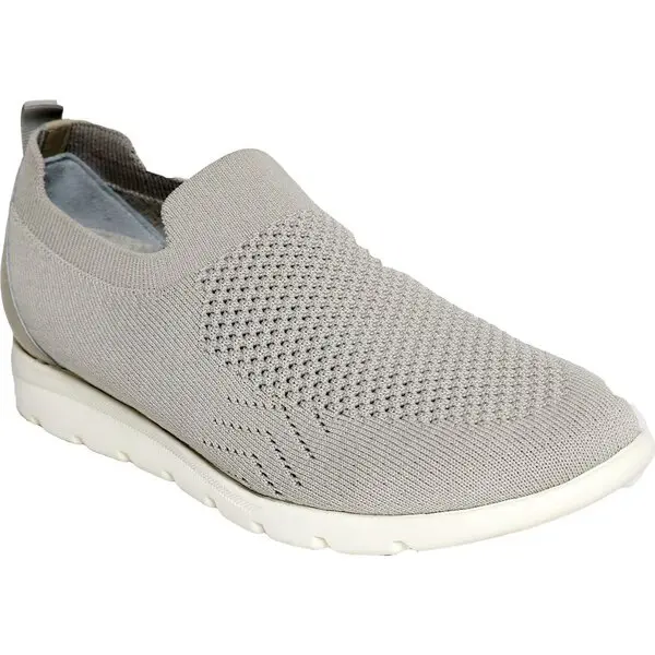 DAVID TATE Galvin Slip-on Sneaker - Bone Fabric
