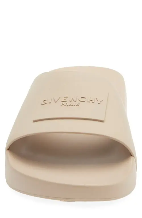 Givenchy Label Molded Slide Sandal