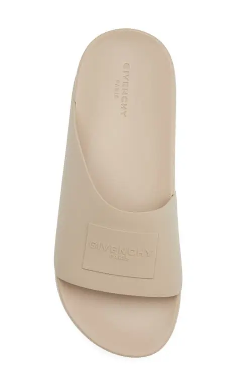 Givenchy Label Molded Slide Sandal
