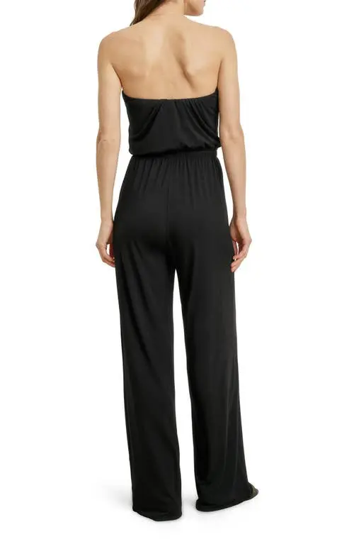 FAVORITE DAUGHTER The Jumpstart Strapless Jumpsuit