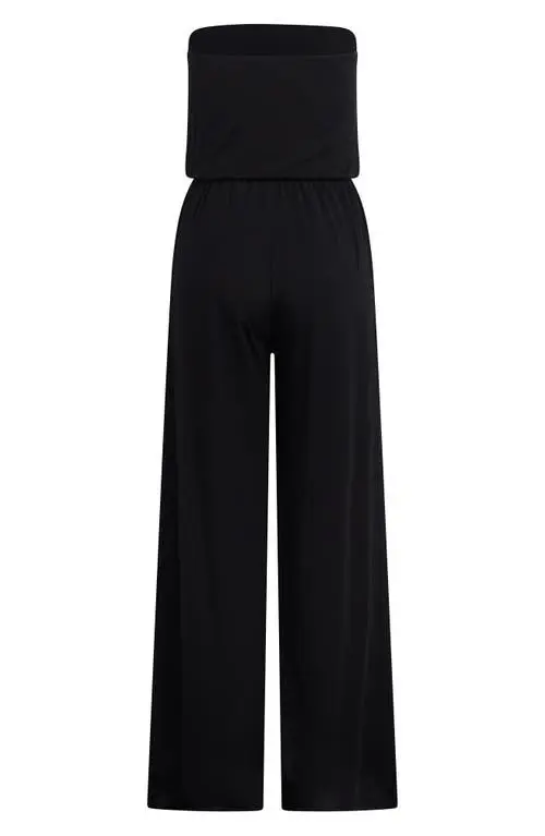 FAVORITE DAUGHTER The Jumpstart Strapless Jumpsuit