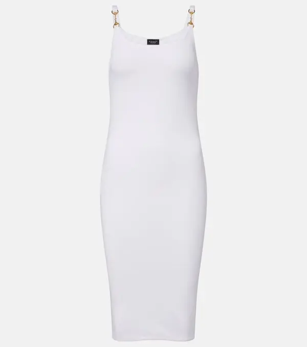 Gucci Horsebit Jersey Minidress