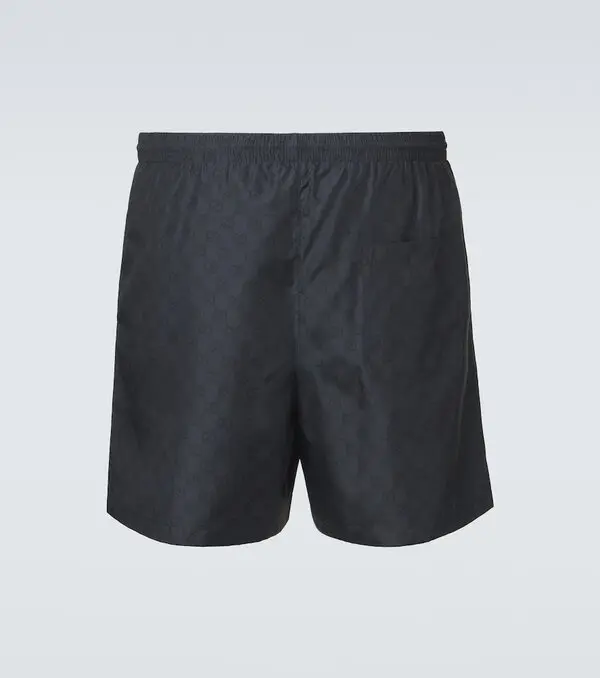 Gucci Gg Poplin Swim Trunks