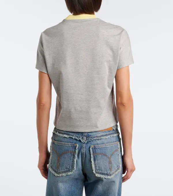 Versace Reversible Cotton Jersey T-shirt