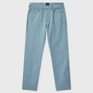 Paul Smith Relaxed Tapered-fit Light Gart-dyed Jeans - Blue