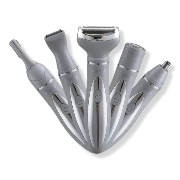 BLUSHLY 5-in-1 Precision Trimmer - Grey