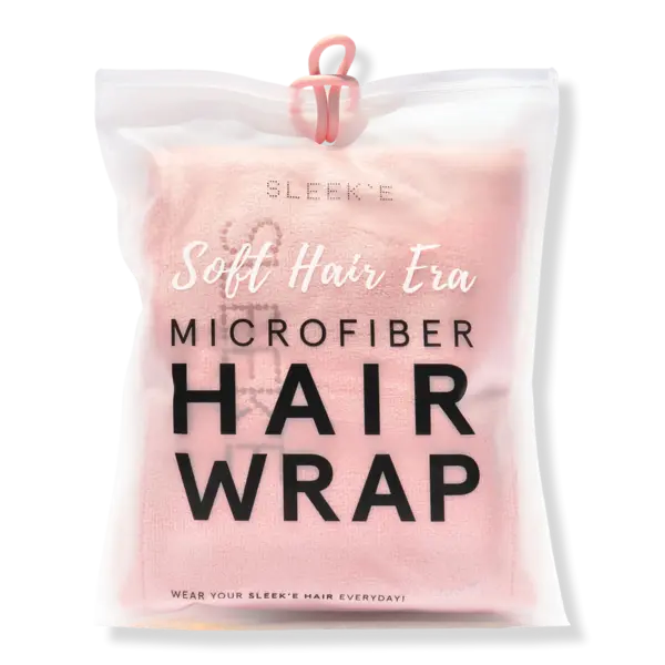 SLEEK’E Microfiber Hair Wrap - Pink