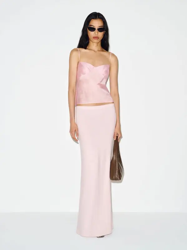 REFORMATION Alouette Sleeveless Top - Pink