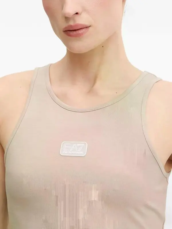 EA7 Cropped Tank Top