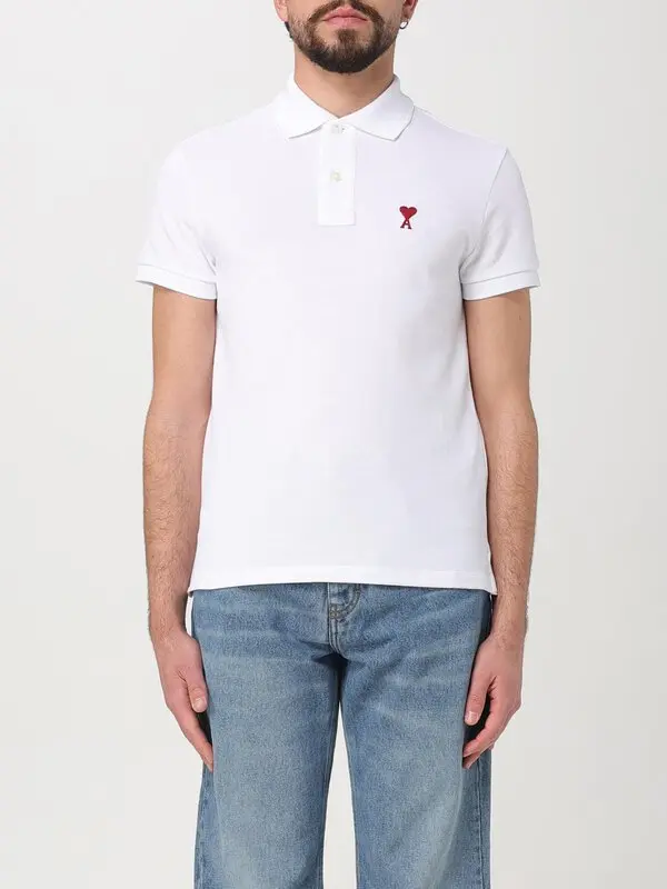Ami Polo Shirt - White