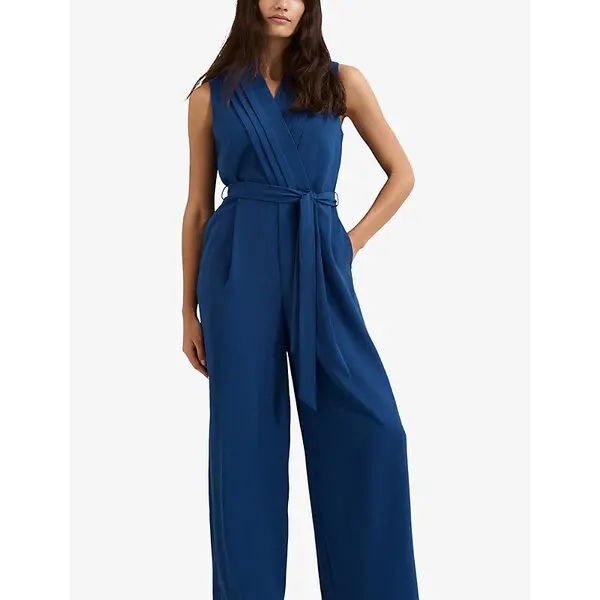 PHASE EIGHT Maisley Wide-leg Woven Jumpsuit