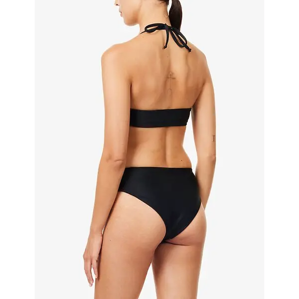 OCEANUS Red Fruits Embellished Bikini