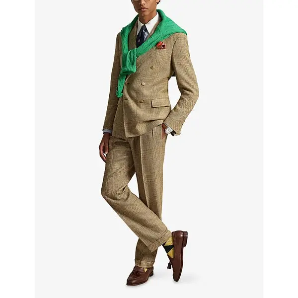 Polo Ralph Lauren Peak-lapel Double-breasted Wool Blazer