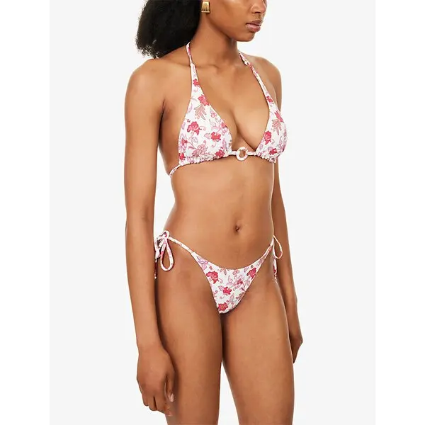 Seafolly Summer Chintz Rio Tie-side Bikini Bottoms
