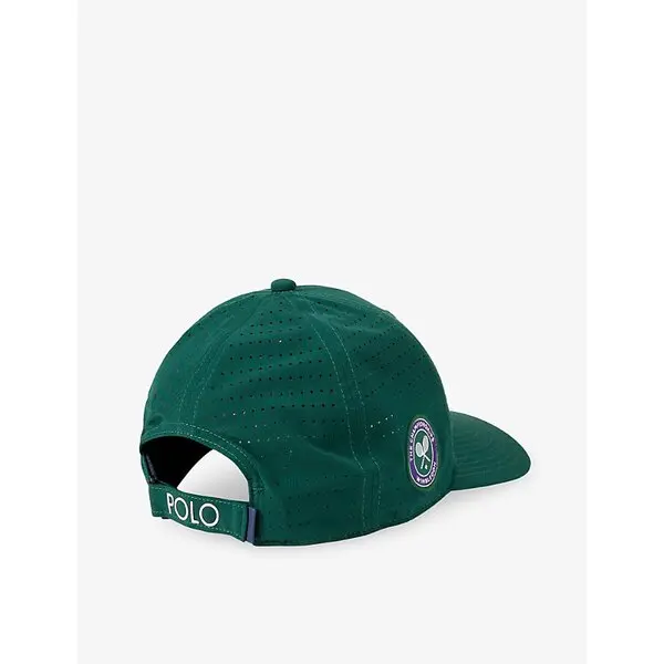 Polo Ralph Lauren Wimbledon Collection Stretch-woven Cap - Moss Agate