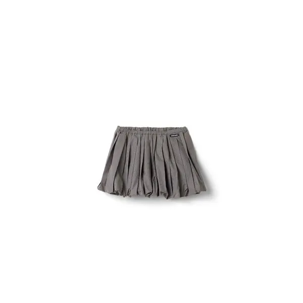 Miu Miu Pleated Gingham Check Skirt