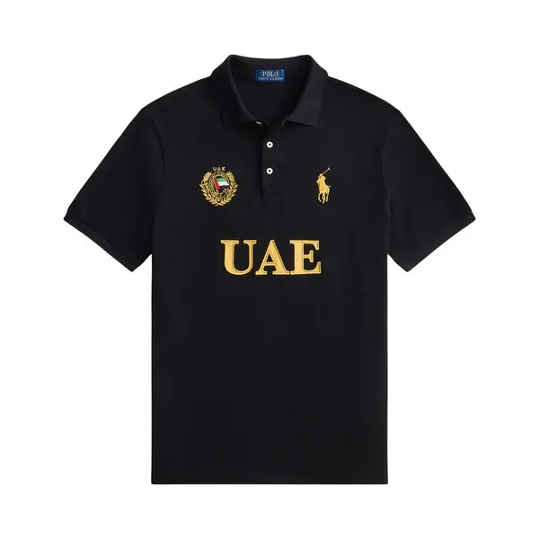 Polo Ralph Lauren Short Sleeve Mesh Polo - Black