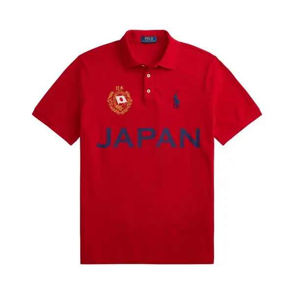 Polo Ralph Lauren Japan Short-sleeve Mesh Polo - Red