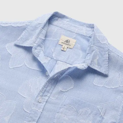 SURFSIDE SUPPLY CO. Joseph Striped Floral Shirt