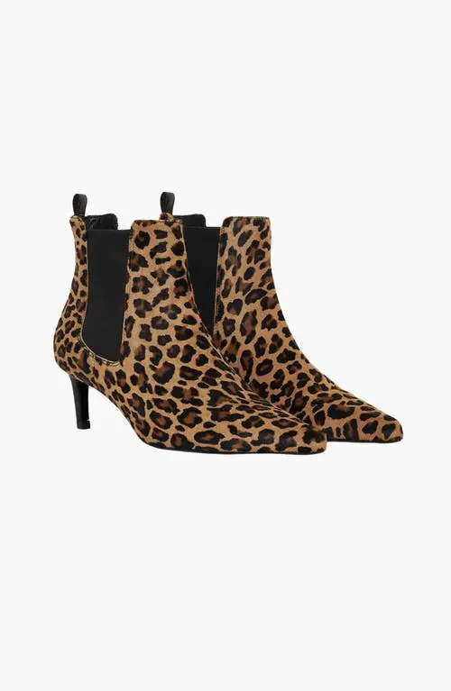 ANINE BING Stevie Calf Hair Ankle Boots