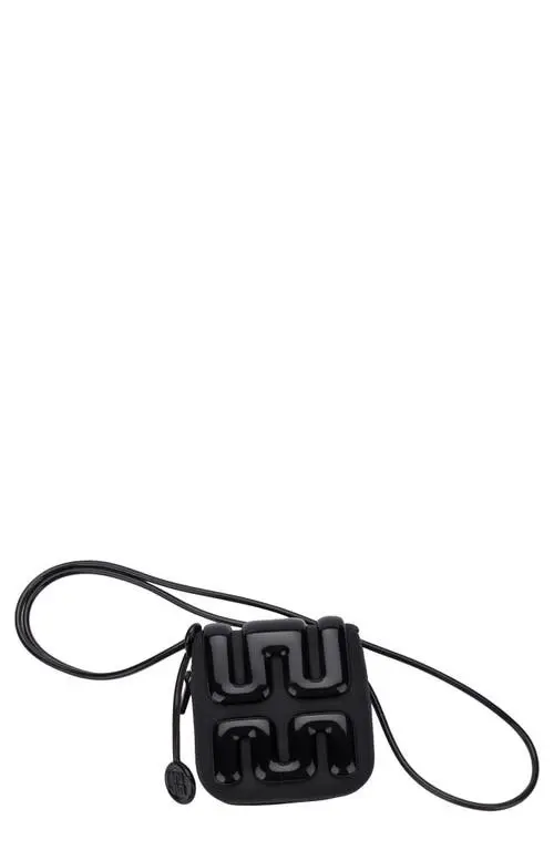 Melissa Melflex Pvc Crossbody Wallet - Black