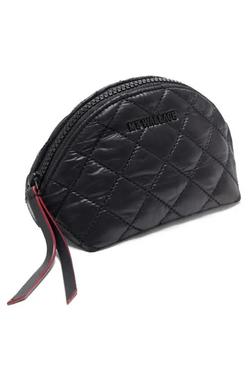 Mz Wallace Quilted Nylon Pouch