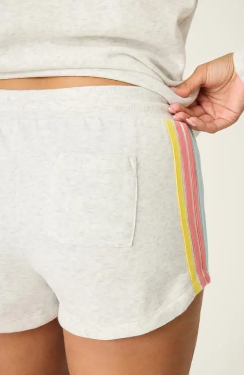 PJ Salvage Rainbow Stripe Pajama Shorts