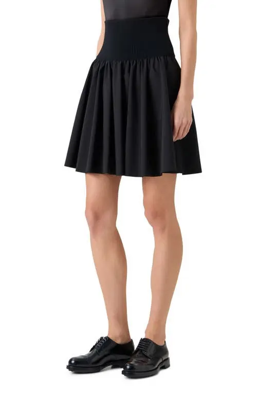 Akris Water Repellent Taffeta Skirt