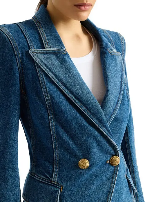Balmain Denim 2-button Jacket