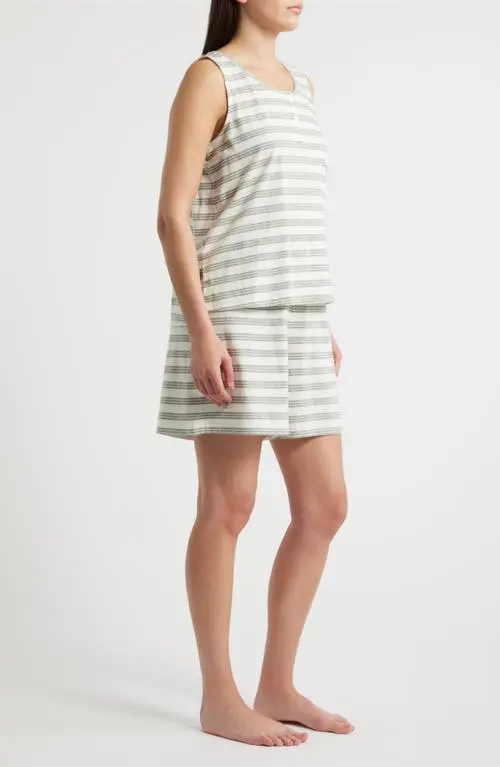 Eileen Fisher Stripe Short Pajamas