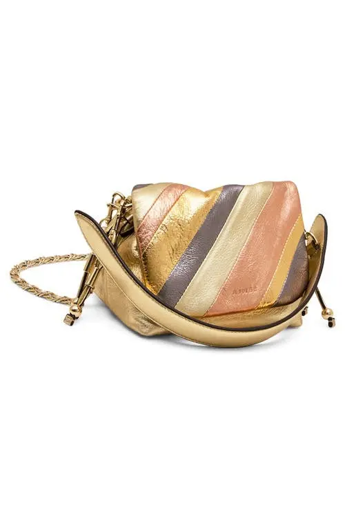 AIMEE Small Lennon Convertible Crossbody Bag - Metallic Stripe