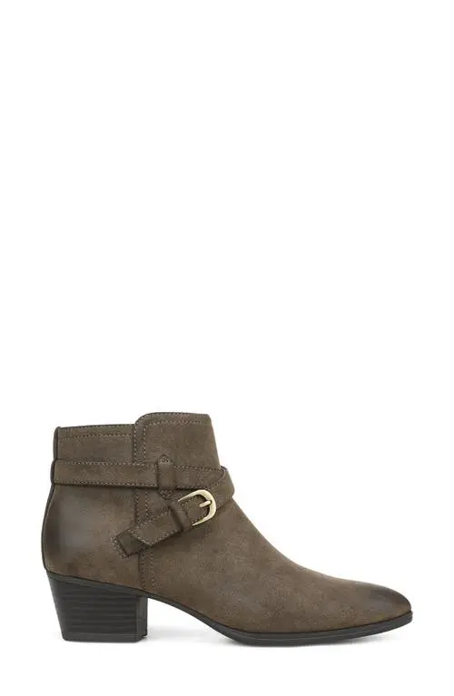 LIFESTRIDE Oaklyn Ankle Bootie With Buckled Strap - Olive