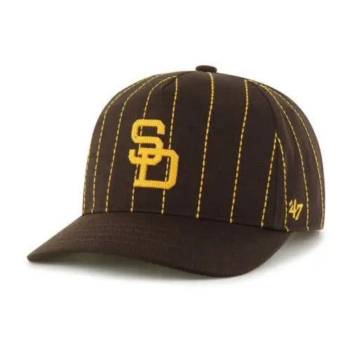 '47 47 X Rawlings San Diego Padres Pinstripe Hitch Cap